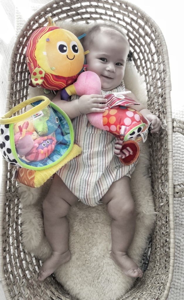 Learning On The Go: Lamaze Baby Toys - Bikinis and Bibs
